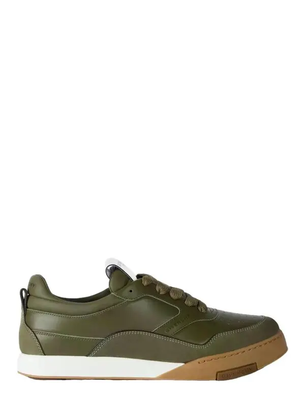 Givenchy Yard Sneakers In Leather - Green