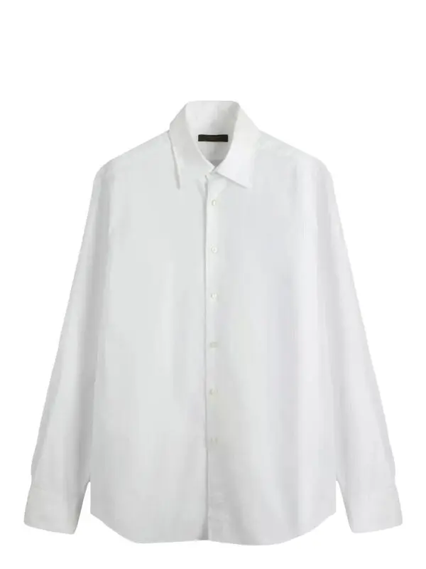 SLOWEAR Regular-fit Oxford Shirt - White