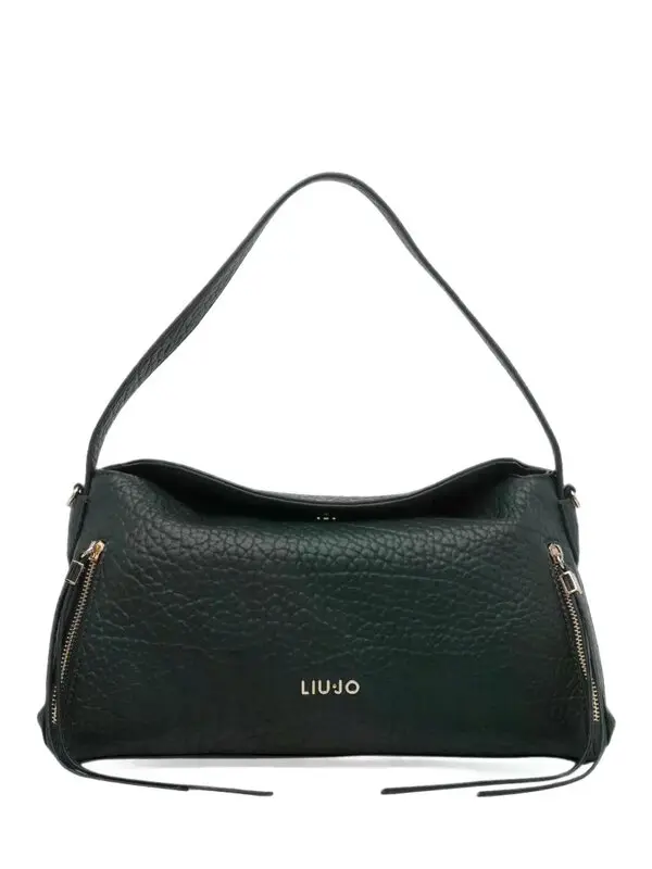 Liu Jo Grained-effect Zipped Tote Bag - Green