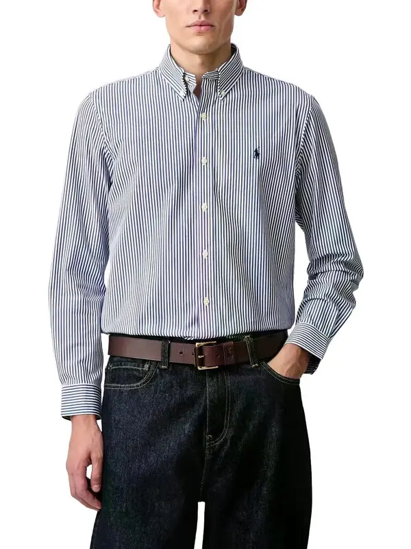 Polo Ralph Lauren Striped Button-down Shirt - White