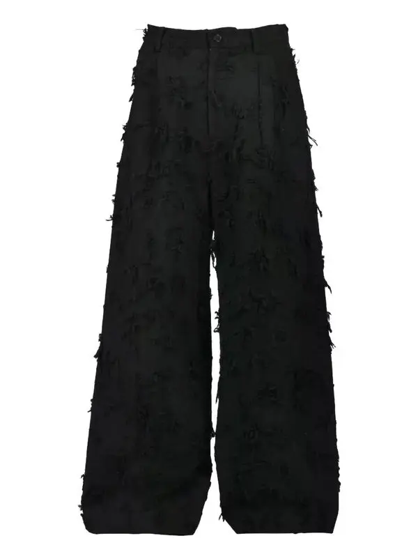 FILTH Boro Jacquard Slacks - Black