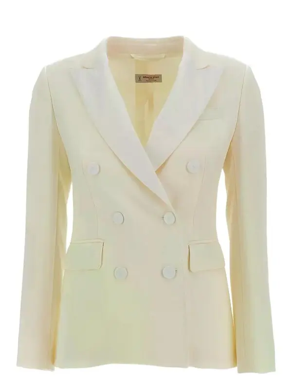 Alberto Biani Double-breasted Peaked-lapels Jacket - Neutrals