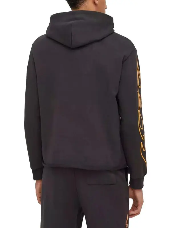 PUMA Flame-print Hoodie - Black