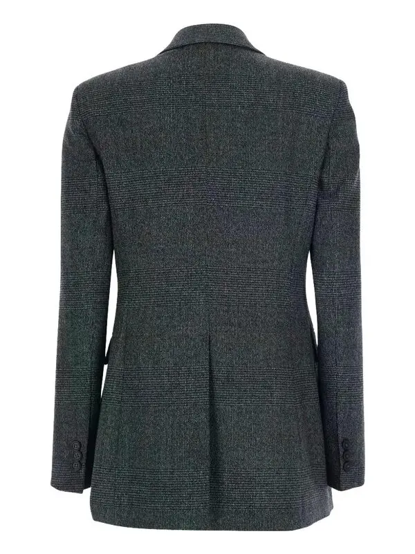 PT TORINO Prince Of Wales Check Blazer - Grey