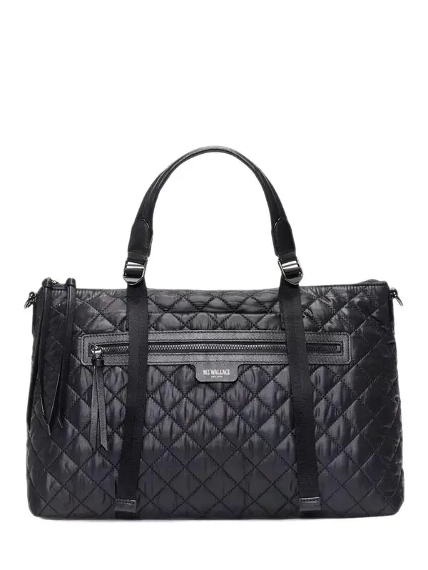 Mz Wallace Medium Park Quilted Tote Bag - Black