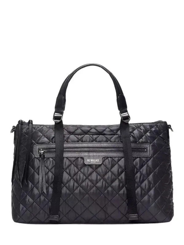 Mz Wallace Medium Park Quilted Tote Bag - Black