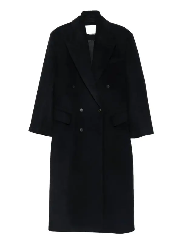 IVY OAK Iocirce Double-breasted Coat - Blue