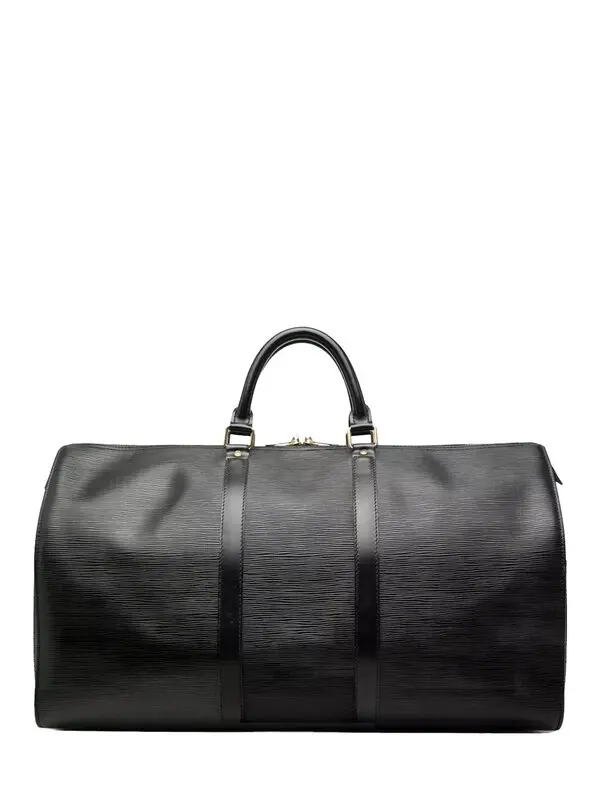 LOUIS VUITTON 1994 Epi Keepall 50 Travel Bag - Black