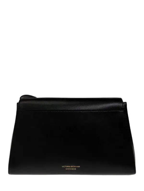 Victoria Beckham Dorian Leather Shoulder Bag - Black