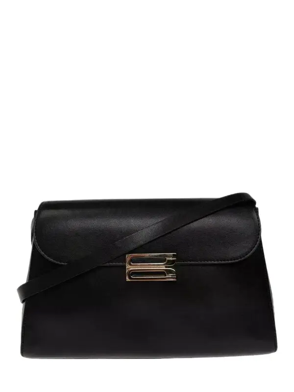 Victoria Beckham Dorian Leather Shoulder Bag - Black