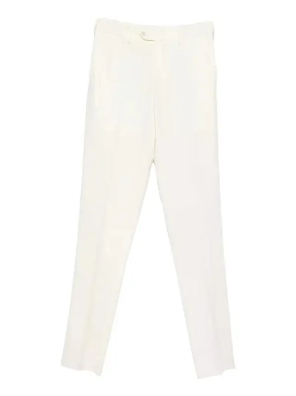 LARDINI Paw Elasticated-waist Trousers - Neutrals