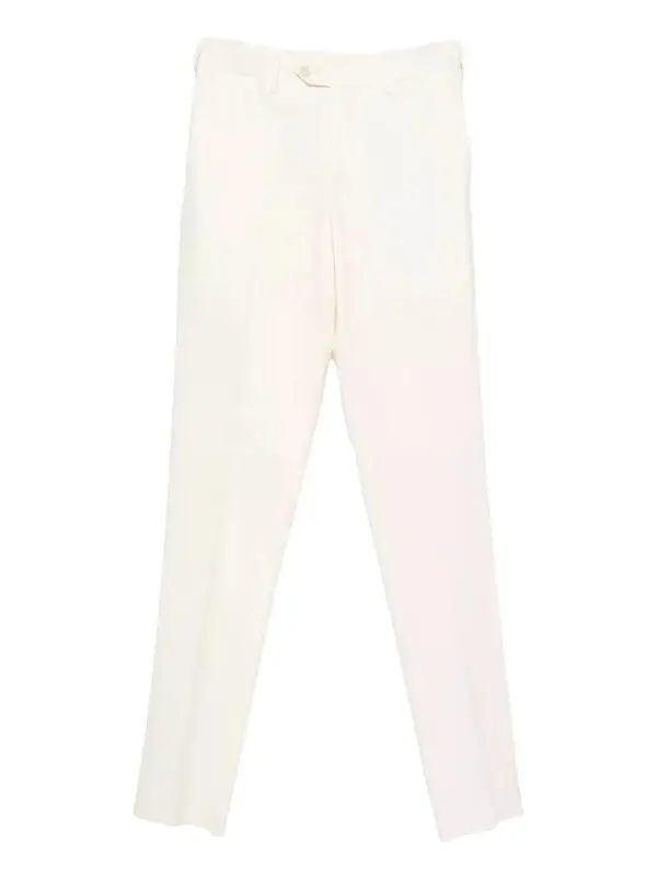 LARDINI Paw Elasticated-waist Trousers - Neutrals