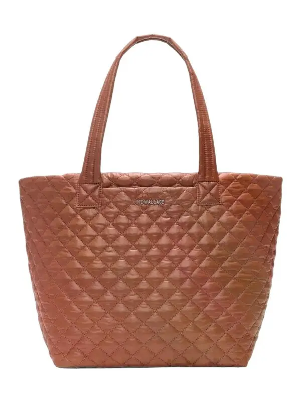 Mz Wallace Medium Metro Tote Deluxe Tote Bag - Brown