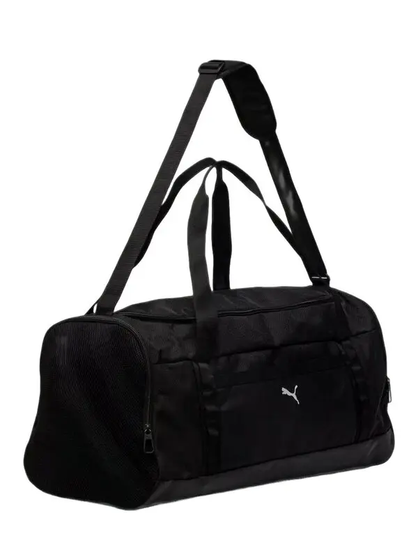 PUMA Logo-print Holdall - Black
