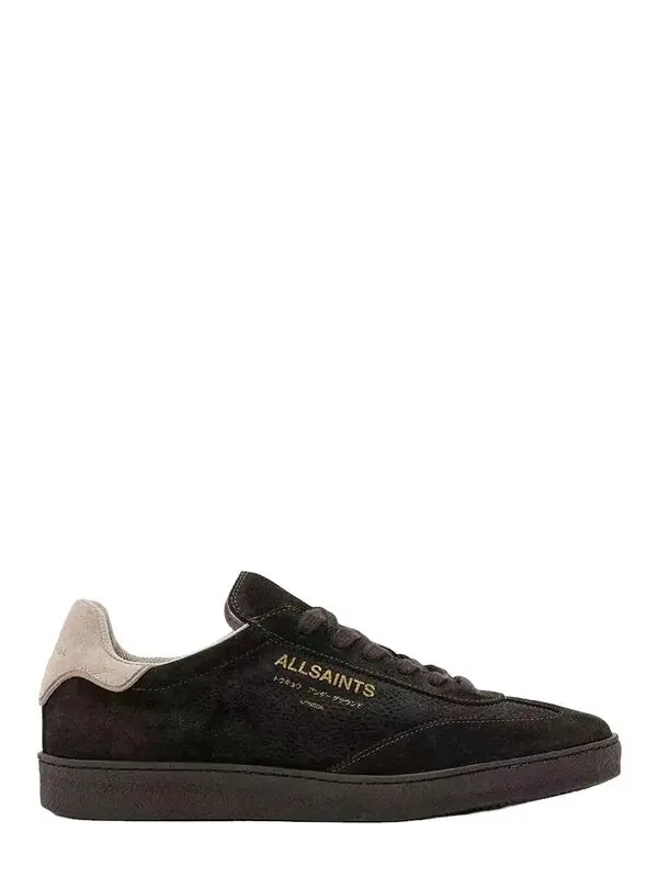 ALLSAINTS Thelma Logo-print Panelled Sneakers - Black