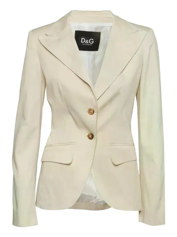 Dolce & Gabbana Single-breasted Blazer - Neutrals