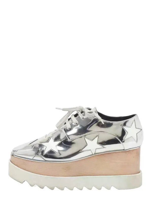 Stella McCartney Elyse Star Sneakers - Silver