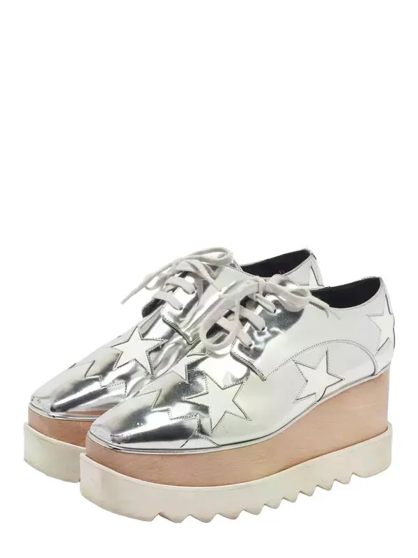Stella McCartney Elyse Star Sneakers - Silver