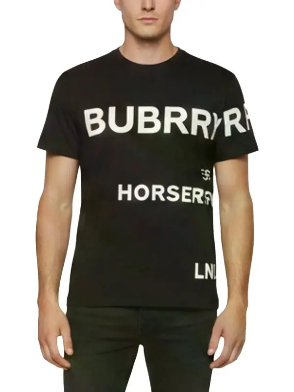 Burberry Horseferry-logo T-shirt - Black