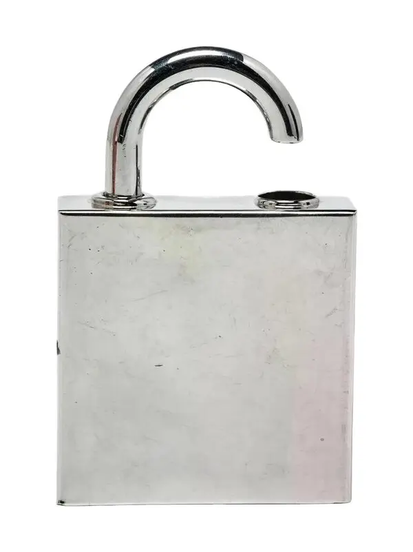 Hermès Padlock Refillable Bag Charm - Silver