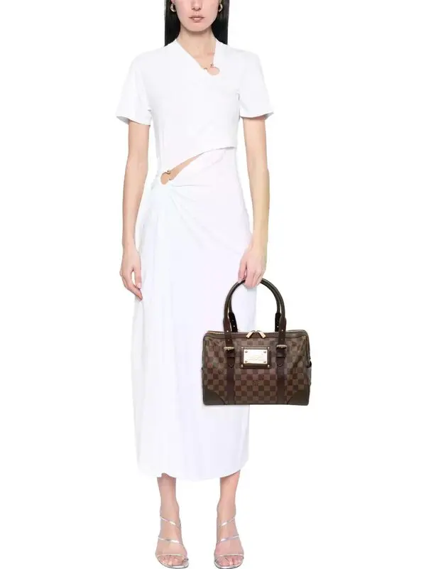 LOUIS VUITTON 2011 Damier Ebene Berkeley Handbag - Brown