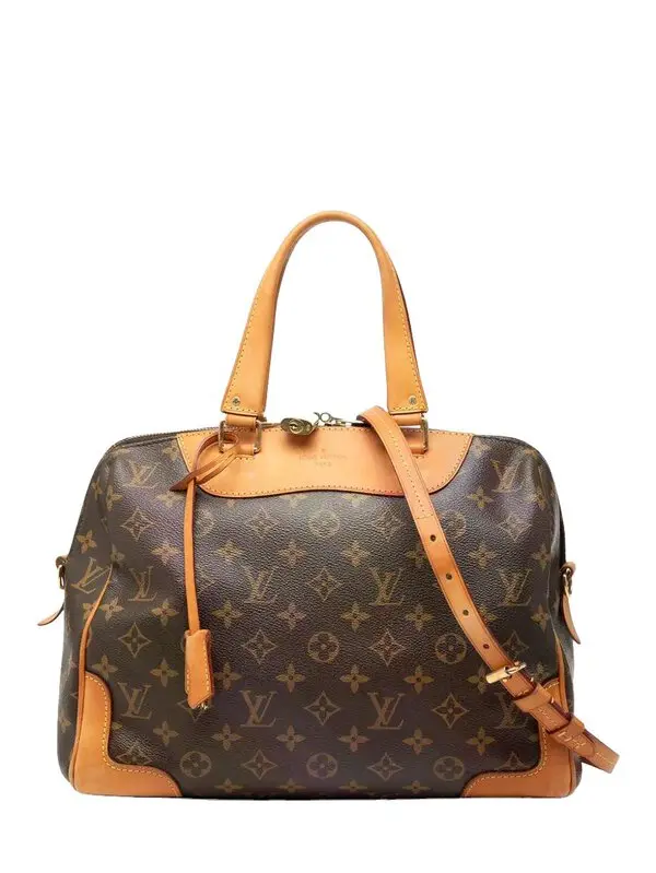 LOUIS VUITTON 2014 Monogram Retiro Pm Satchel - Brown