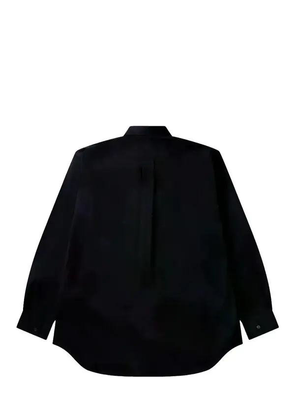 Comme Des Garçons Long-sleeve Cotton Shirt - Blue
