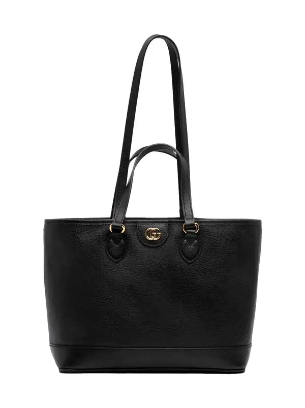 Gucci 2016-2026 Small Calfskin Ophidia Tote Satchel - Black