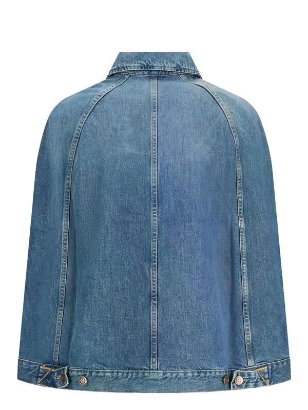 7 For All Mankind Midtown Cape - Blue
