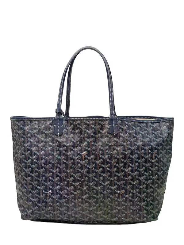 Goyard 2011 Goyardine Saint Louis Pm Tote Bag - Blue