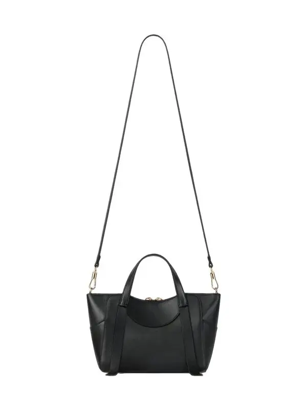 Givenchy Small The Snatch Bag In Grained Leather - Black