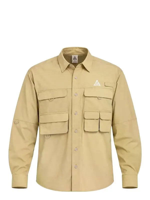 Nike Orb Weaver Button-up Shirt - Neutrals