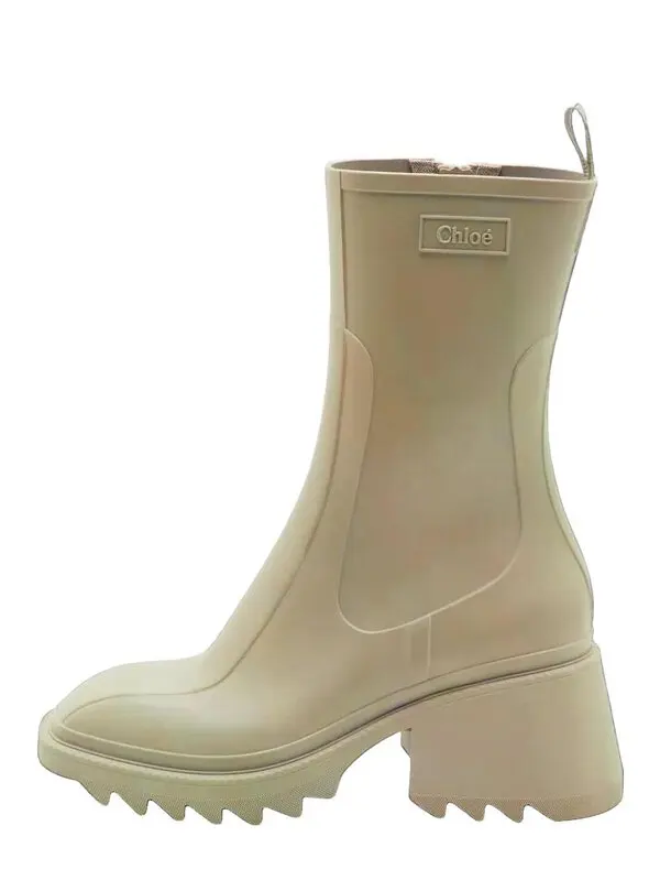 Chloé Betty Rubber Boots - Neutrals