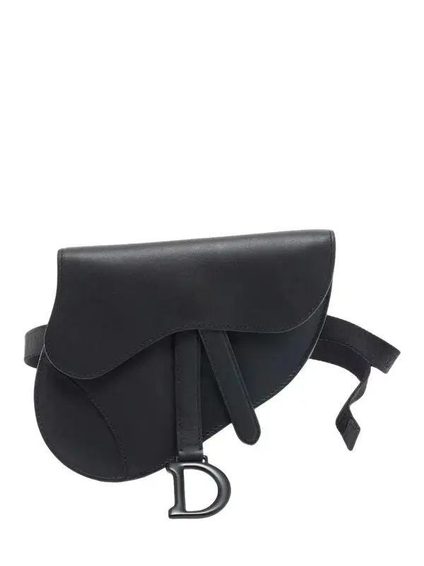 Dior 2020 Saddle Mini Bag - Black