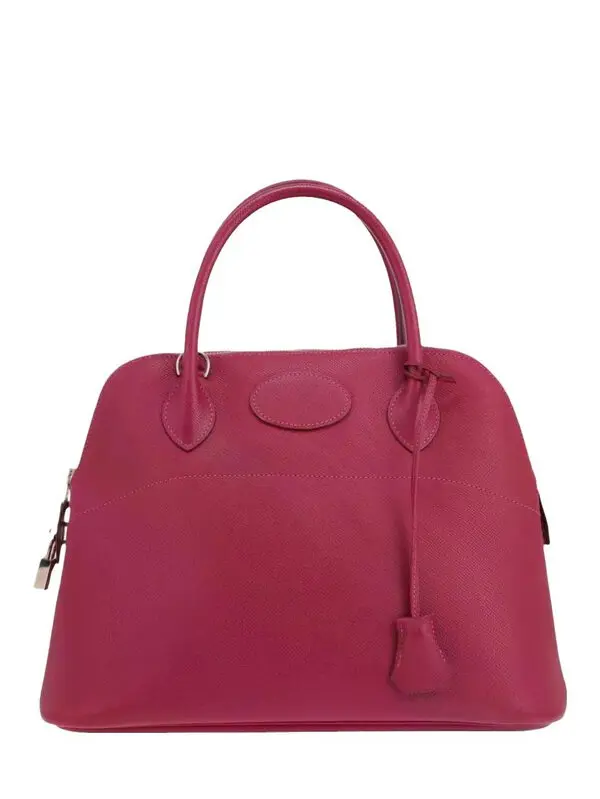 Hermès 2011 30 Bolide Leather Tote Bag - Pink