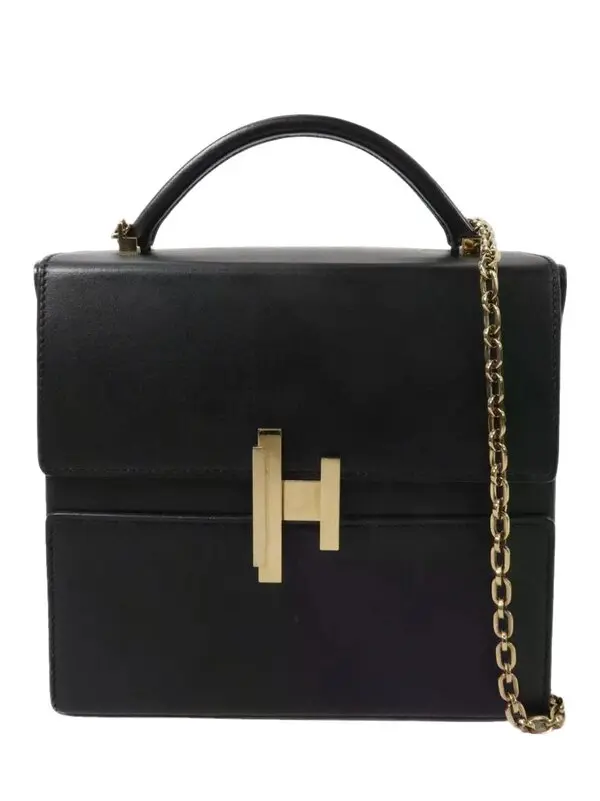 Hermès Cinhetic Shoulder Bag - Black