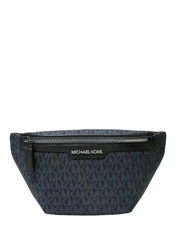 Michael Kors Mini Cooper Monogram-print Belt Bag - Blue