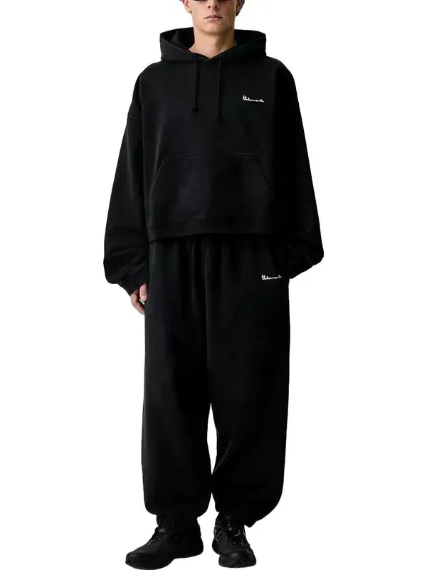 Vetements Athletic Logo-embroidered Track Pants - Black