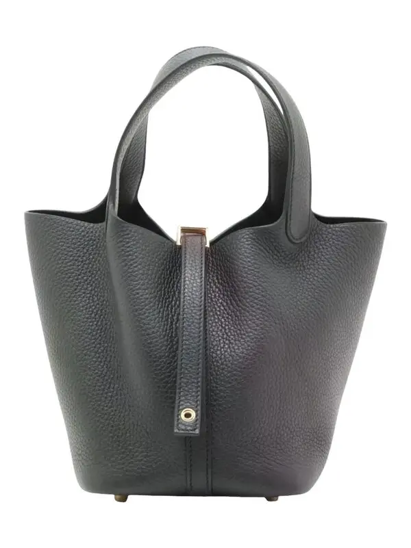 Hermès 2025 Clemence Picotin Lock 18 Handbag - Black