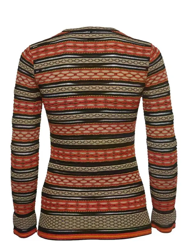 Missoni Patterned-intarsia Sweater - Neutrals