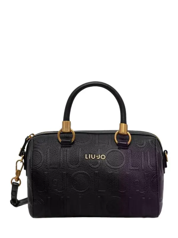 Liu Jo Logo-embossed Bowling Bag - Black