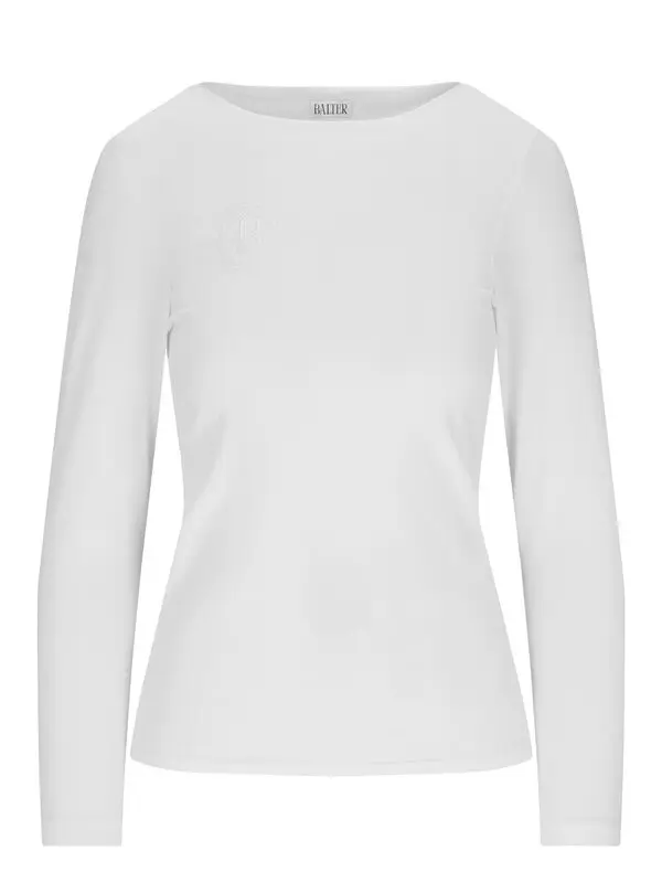 BALTÉR Norfolk Longsleeve - White