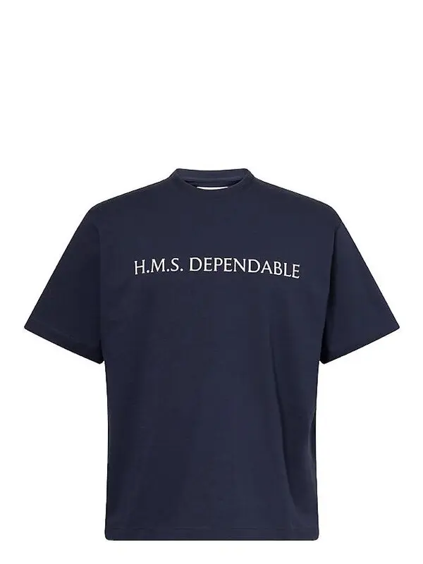 THAMES Dependable Cotton T-shirt - Navy