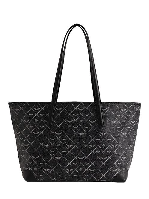 Zadig&Voltaire Z Shopper Coated-canvas Tote Bag - Black