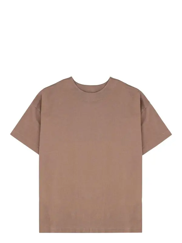 Fear Of God T-shirt In Misto Cotone - Beige