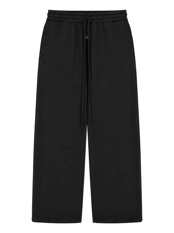 Fear Of God Pantalone In Cotone Con Coulisse - Black