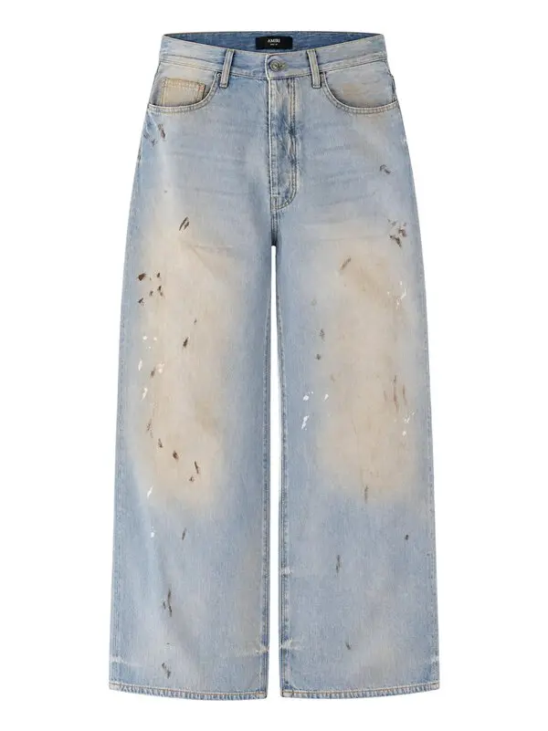 Amiri Jeans Baggy In Denim - Blue