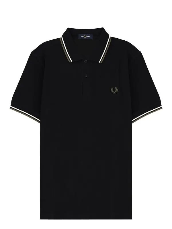 Fred Perry Polo Con Logo - Black