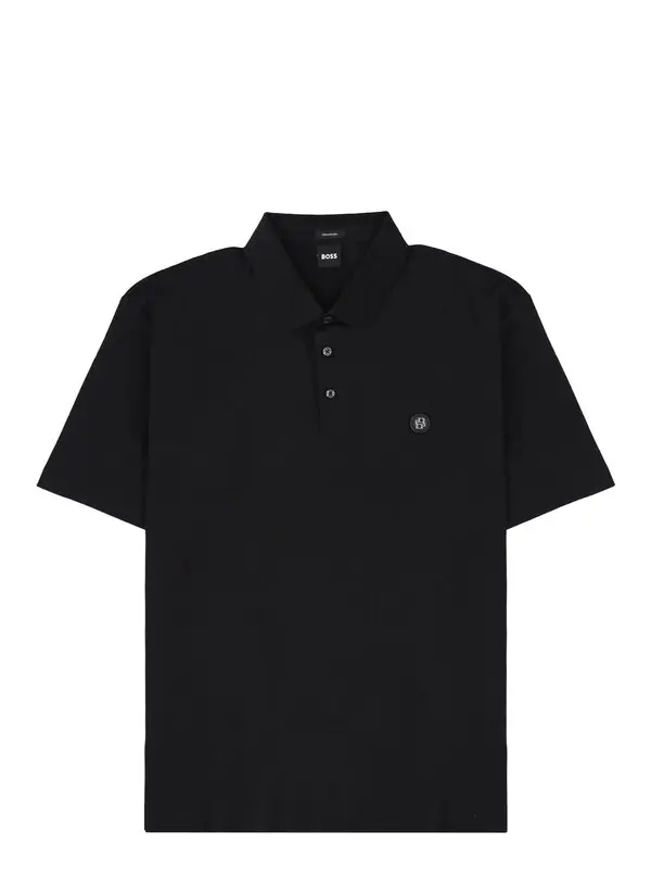 BOSS Polo Con Logo - Black