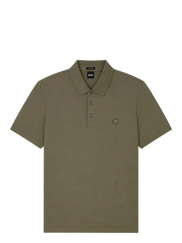 BOSS Polo Con Logo - Green